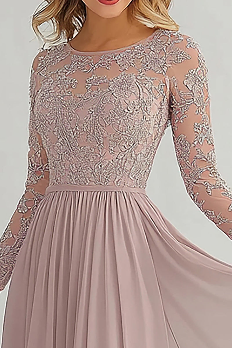 Elegantes Langarm Kleid