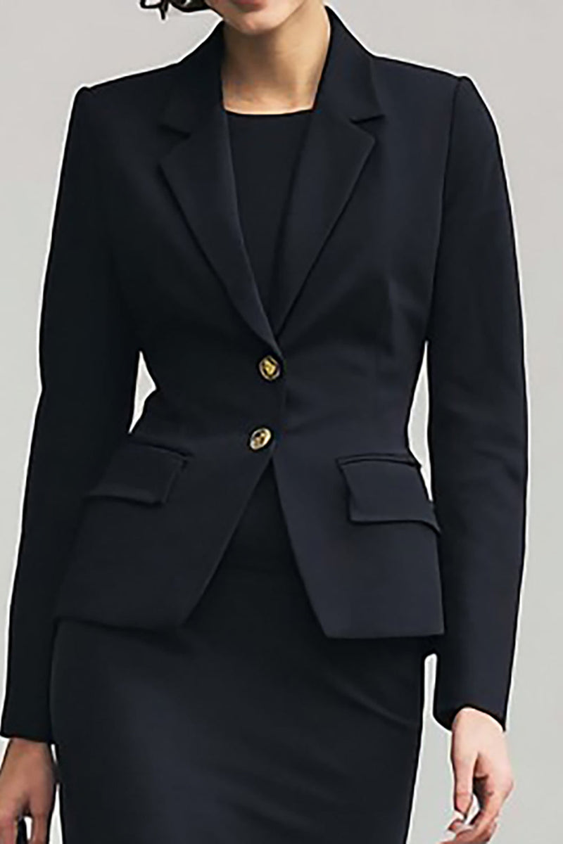 Spannende Schwarzes Business Kleid Bild