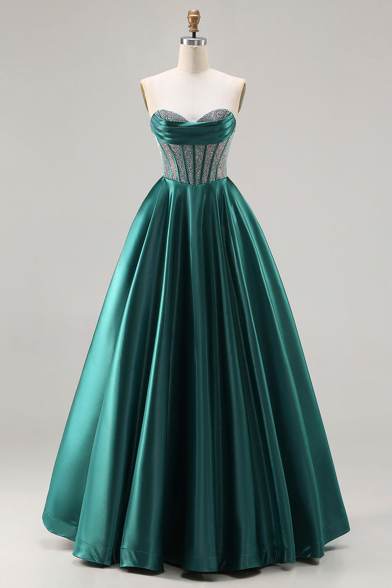 Prinzessin Ballkleid Grun
