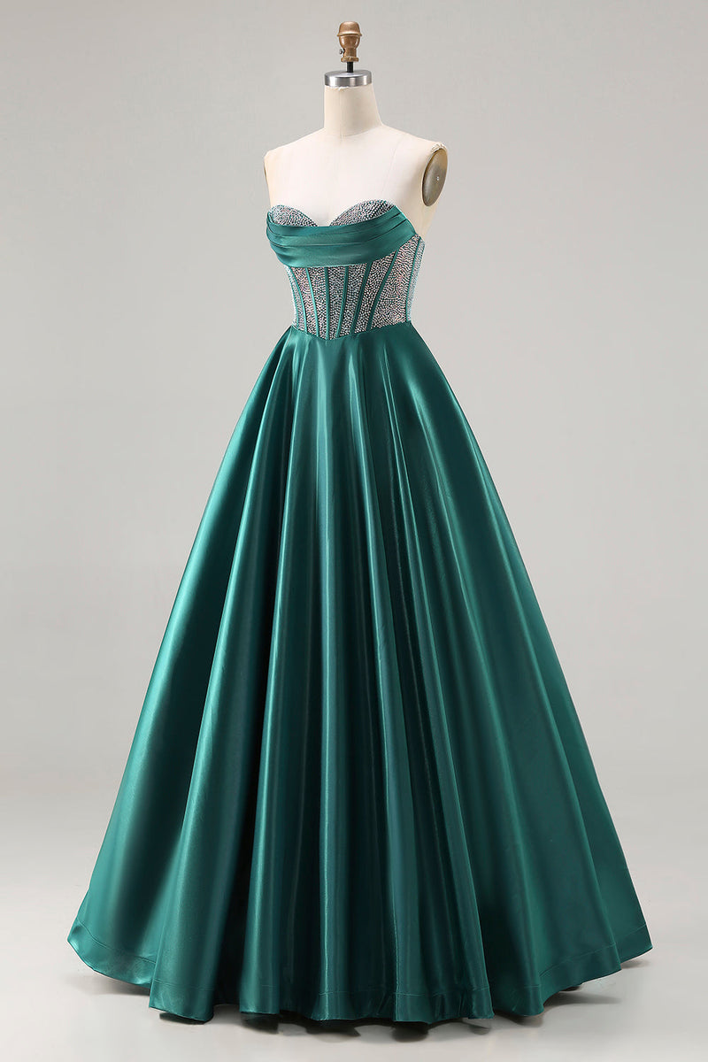Prinzessin Ballkleid Grun