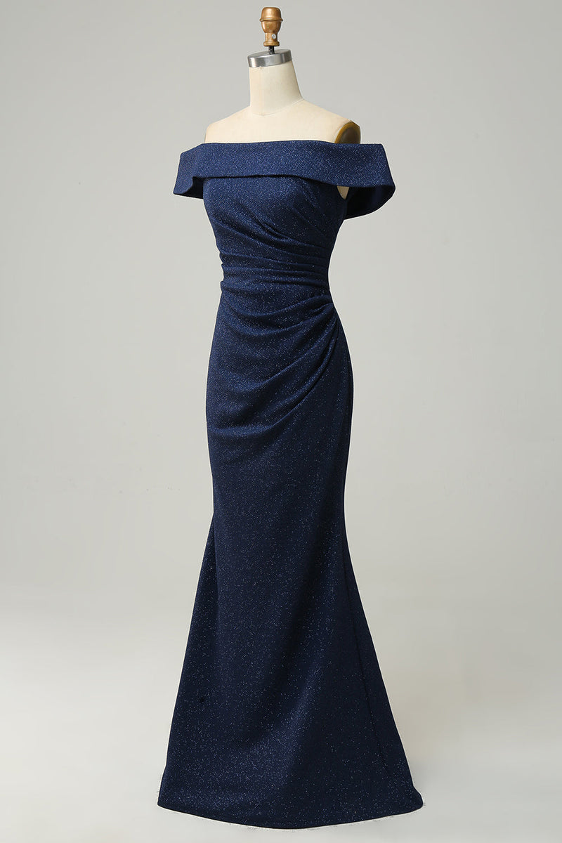 Schulterfreies Kleid Hochzeitsgast