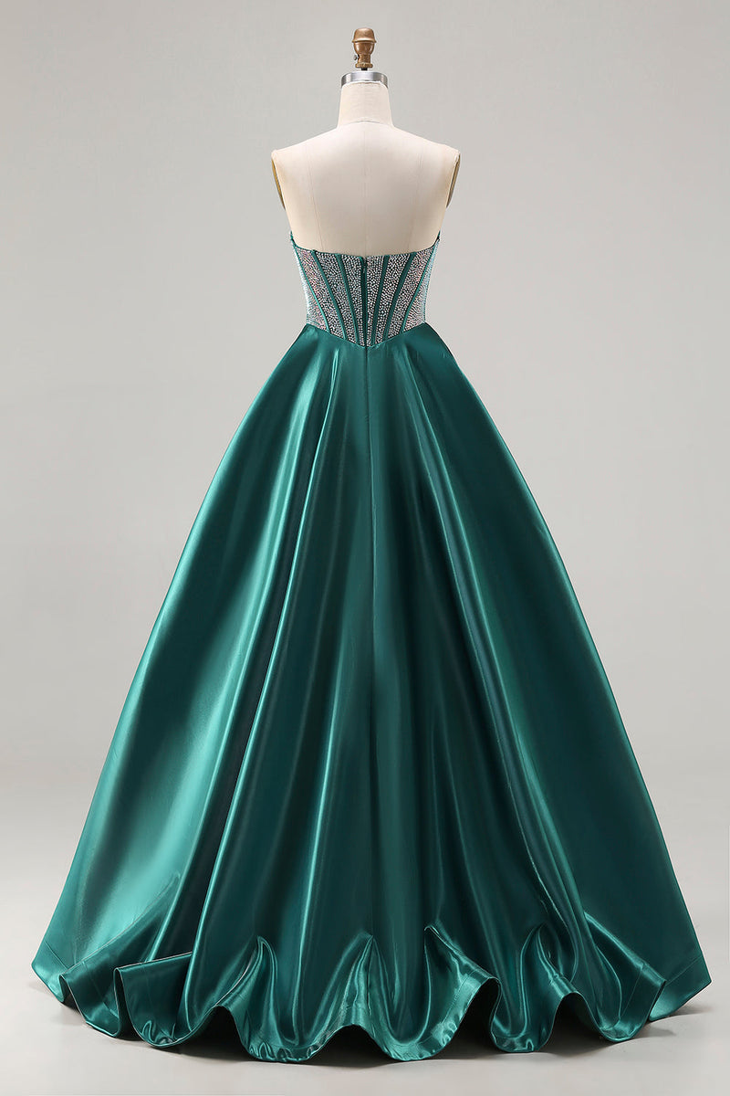 Prinzessin Ballkleid Grun